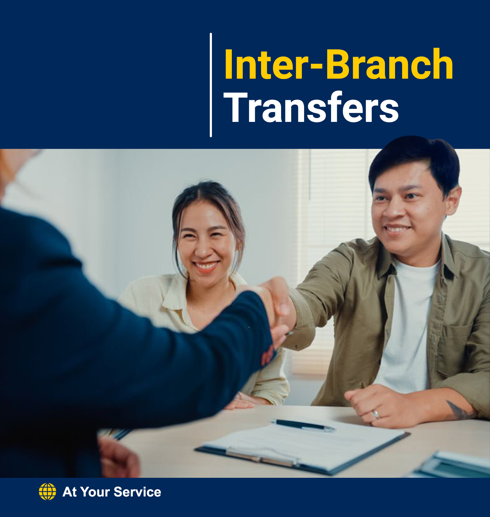 Inter-Branch Transfers - SHWE Bank