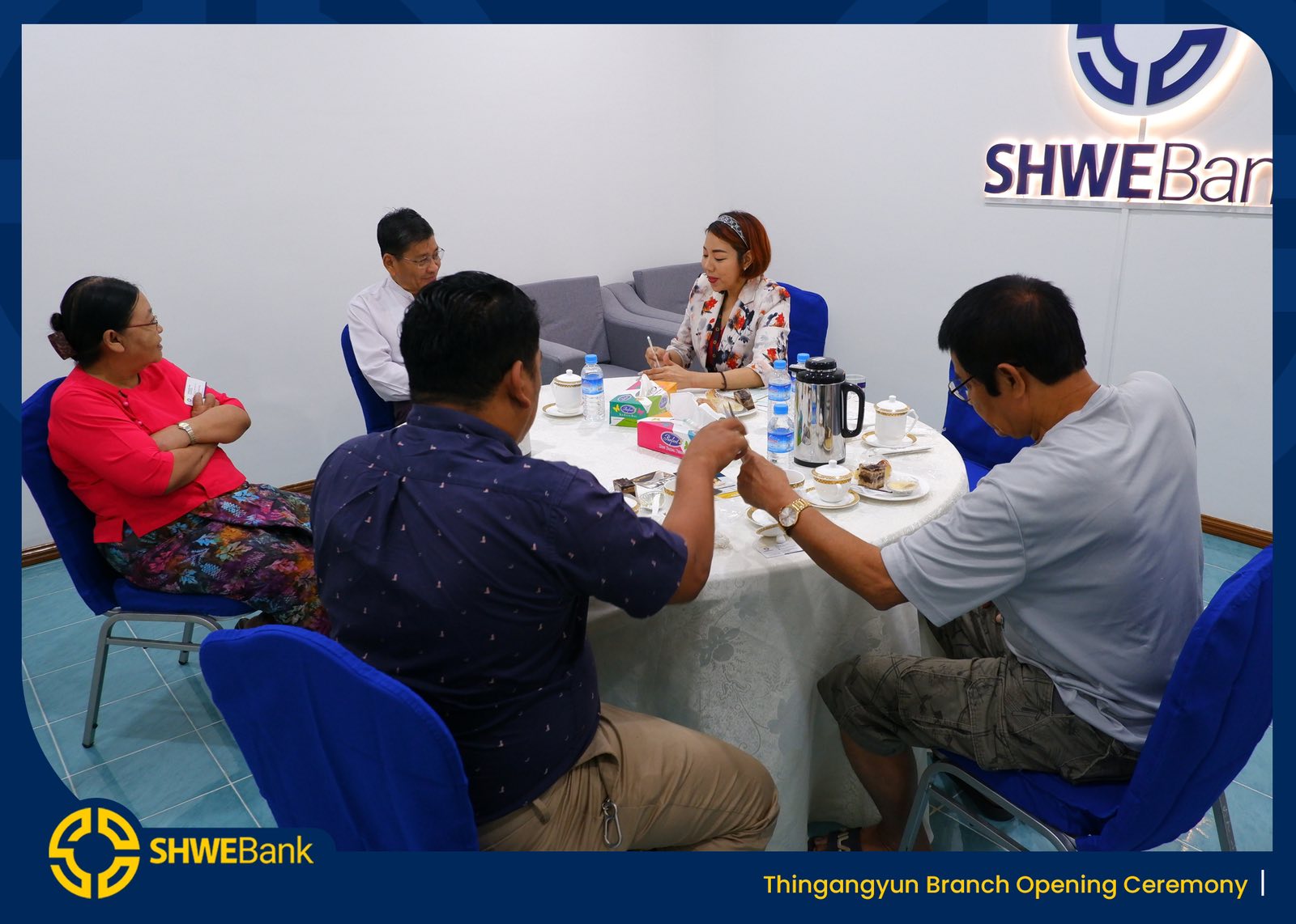 THINGANGYUN BRANCH OPENING CEREMONY - SHWE Bank
