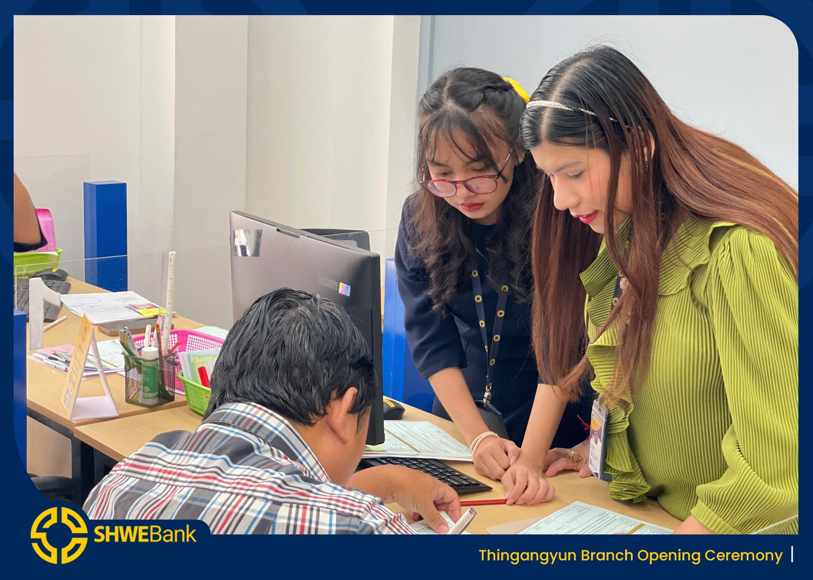 THINGANGYUN BRANCH OPENING CEREMONY - SHWE Bank
