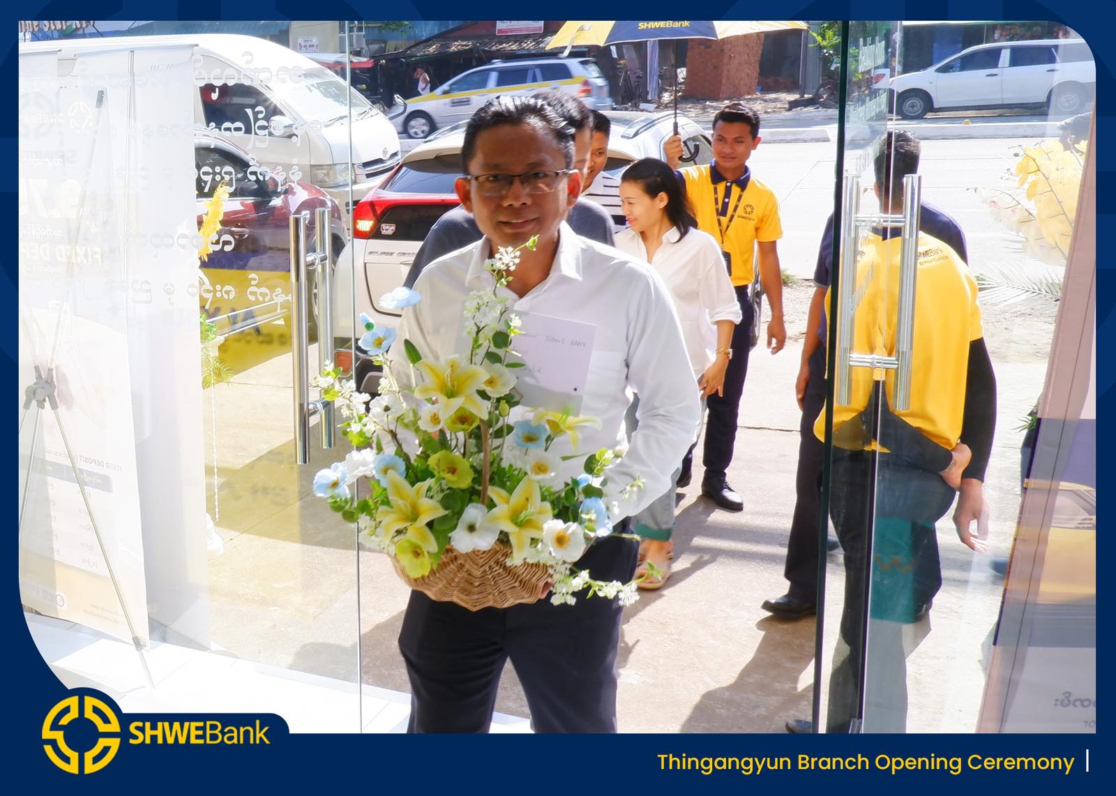 THINGANGYUN BRANCH OPENING CEREMONY - SHWE Bank