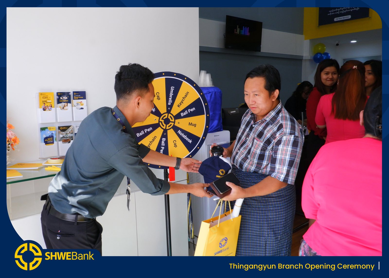 THINGANGYUN BRANCH OPENING CEREMONY - SHWE Bank