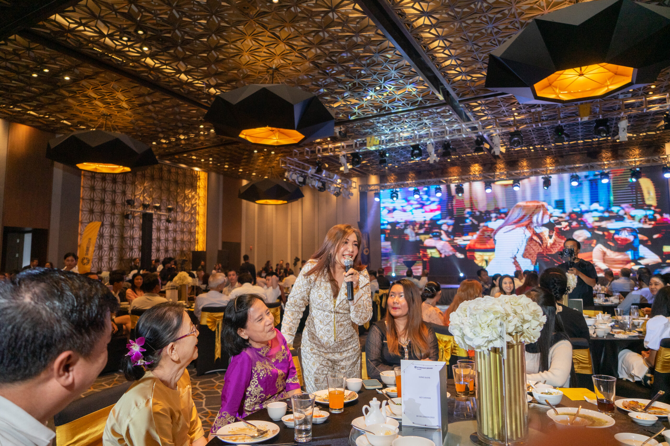 SHWE Bank Premier Banking Anniversary & Year End Gala Dinner - SHWE Bank