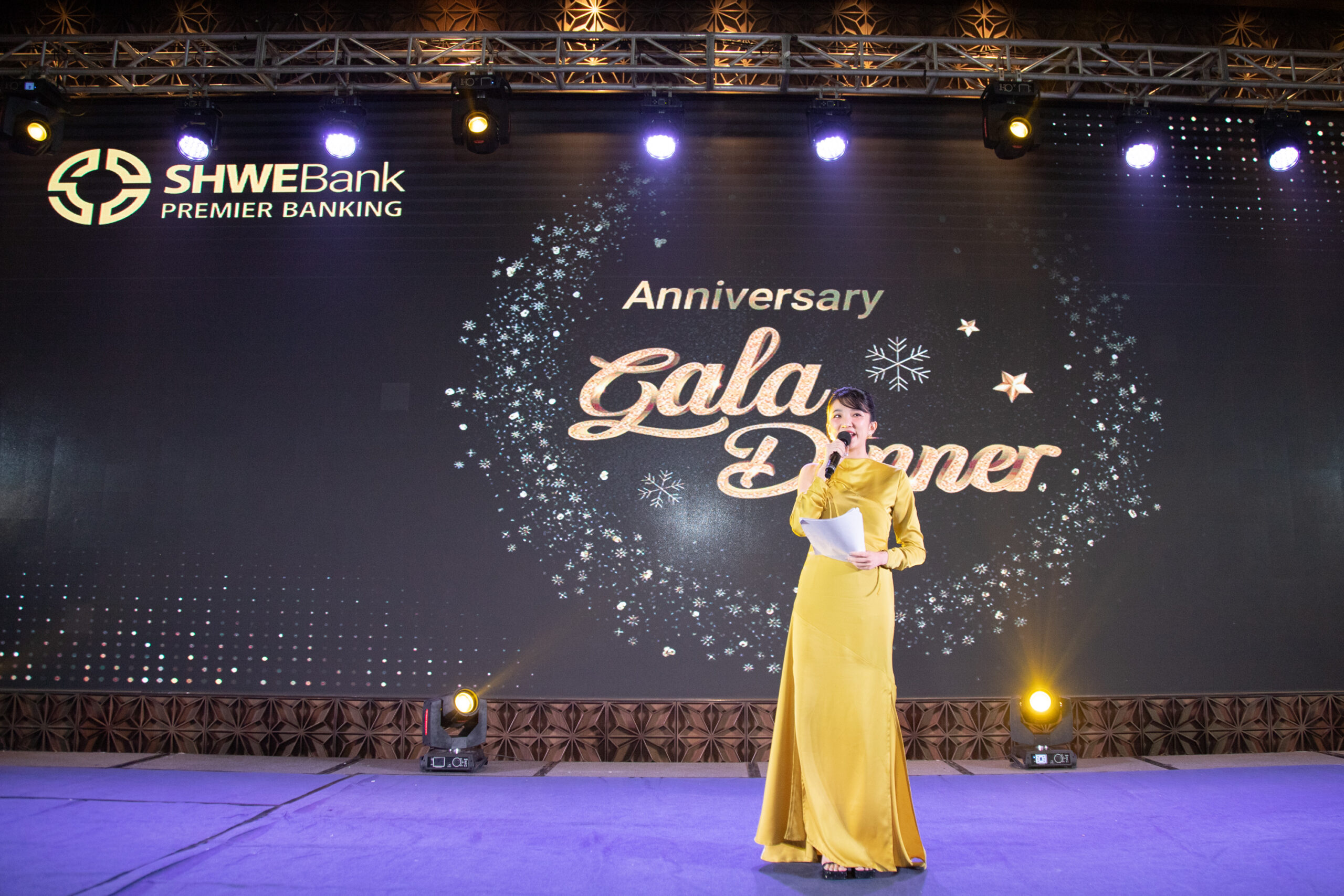 SHWE Bank Premier Banking Anniversary & Year End Gala Dinner - SHWE Bank
