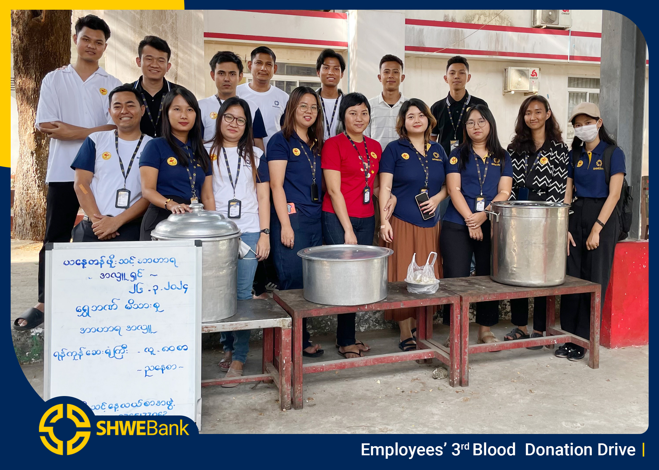 SHWE Bank's Heroes: Giving Life One Drop at a Time! - SHWE Bank