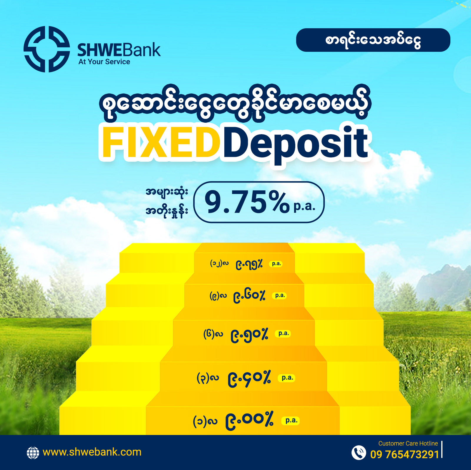 SHWE Fixed Deposit Account - SHWE Bank