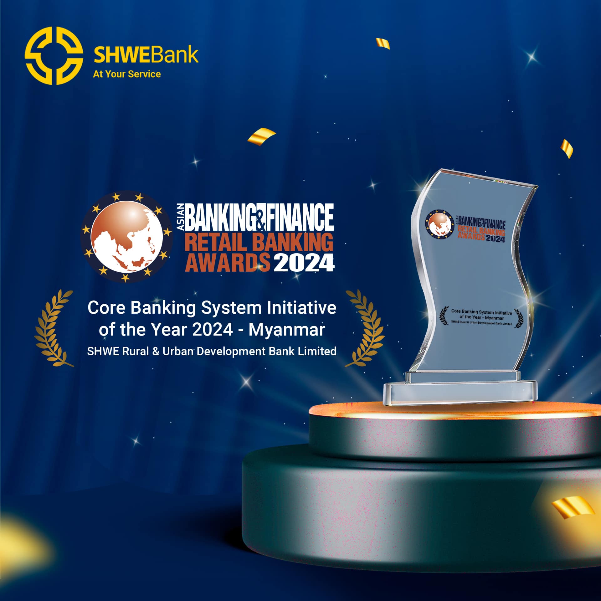 Congratulations SHWE Bank!! - SHWE Bank